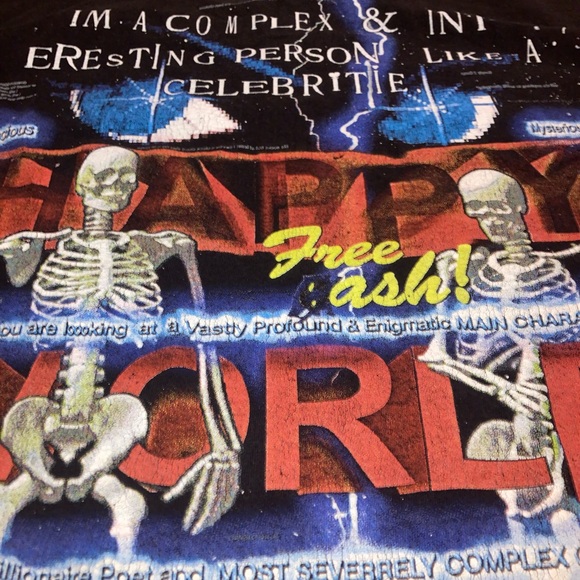 Sam Hyde | Shirts | Sam Hyde Happy World Daddy Mde Million Dollar ...